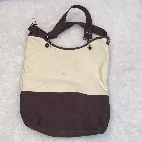 Thirty One 31 | Bags | Thirty One 3 Canvas Crew Carry All Natural Tote ...